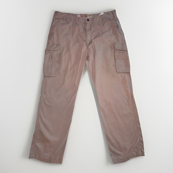Carhartt | Pants | Carhartt Force Cargo Pants Mens 4x32 Tan Relaxed Fit ...